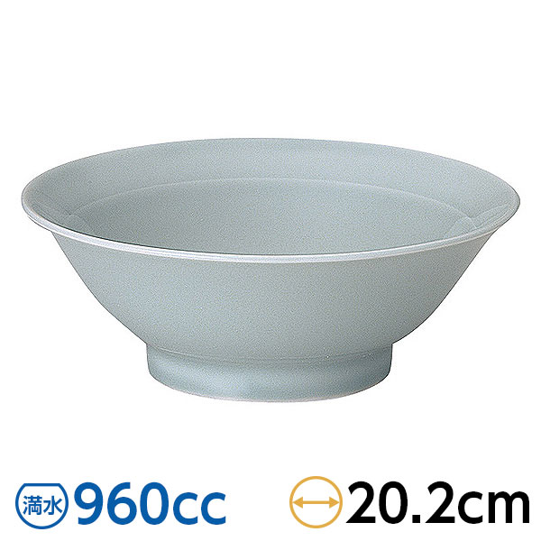●型番：65-50580040 ●サイズ（約）：直径20.4×7.3cm ●容量（約）：1015cc ●産地：日本製 ●材質：磁器 ●レンジ可能　食洗機可能　オーブン不可 ※サイズは食器の厚みを含むサイズです。 ※サイズ・重量・容量・色味は...