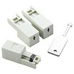 ↑↑↑正確な在庫状況は上記バナー「在庫状況を確認する」をクリックして頂き、必ずご確認ください。&nbsp;&nbsp;LANケーブルのRJ-45コネクタに装着する鍵付きのプロテクタ。LANケーブルの無断使用・誤使用を防止。LAN用のハブの空...