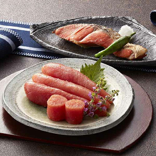 ↑↑↑正確な在庫状況は上記バナー「在庫状況を確認する」をクリックして頂き、必ずご確認ください。&nbsp;&nbsp;無着色辛子明太子200g、紅鮭×5切（計350g）明太子と紅鮭の人気の詰合せです。　