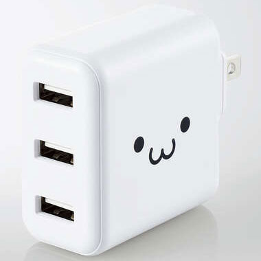 ↑↑↑正確な在庫状況は上記バナー「在庫状況を確認する」をクリックして頂き、必ずご確認ください。&nbsp;&nbsp;■出力端子が3ポートありますので、スマートフォンなどを3台同時に充電が可能です■接続された機器を自動検知し、最適電流で充電...