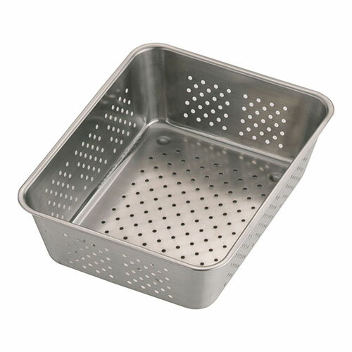 ↑↑↑正確な在庫状況は上記バナー「在庫状況を確認する」をクリックして頂き、必ずご確認ください。&nbsp;&nbsp;■パンチング穴径:4.0mm■角バットを水受けとしてご使用できます。■材質:18-8ステンレスサイズ表示：15枚取幅×奥行...