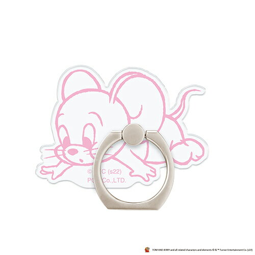 ↑↑↑正確な在庫状況は上記バナー「在庫状況を確認する」をクリックして頂き、必ずご確認ください。&nbsp;&nbsp;■「トムとジェリー」デザインのスマートフォンやケースのデザインを活かすクリアタイプのスマートフォン用 リングホルダーです■...