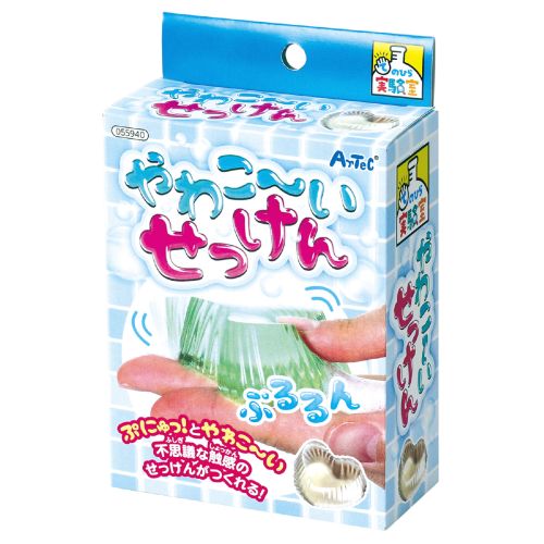 ↑↑↑正確な在庫状況は上記バナー「在庫状況を確認する」をクリックして頂き、必ずご確認ください。&nbsp;&nbsp;■ぷにゅっ!とやわこ〜い不思議な■触感のせっけんをつくろう商品サイズ : 120×90×40mmセット内容 : セッケンノ...