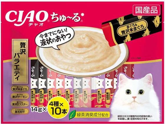 ↑↑↑正確な在庫状況は上記バナー「在庫状況を確認する」をクリックして頂き、必ずご確認ください。&nbsp;&nbsp;大人気のちゅ〜るにバラエティパックが登場。ちゅ〜っと出して舐めるだけで簡単に栄養補給ができます。●液状のおやつ●緑茶消臭成...