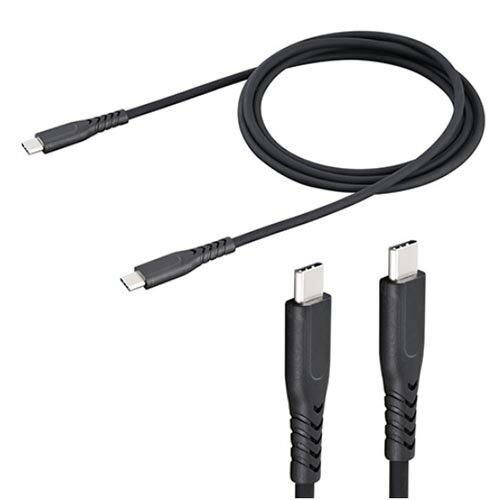 ↑↑↑正確な在庫状況は上記バナー「在庫状況を確認する」をクリックして頂き、必ずご確認ください。&nbsp;&nbsp;■抗菌加工で菌の増殖を抑えていつでも清潔、シリコン素材で柔らかく絡みにくいUSB Type-C to Cケーブルです■US...