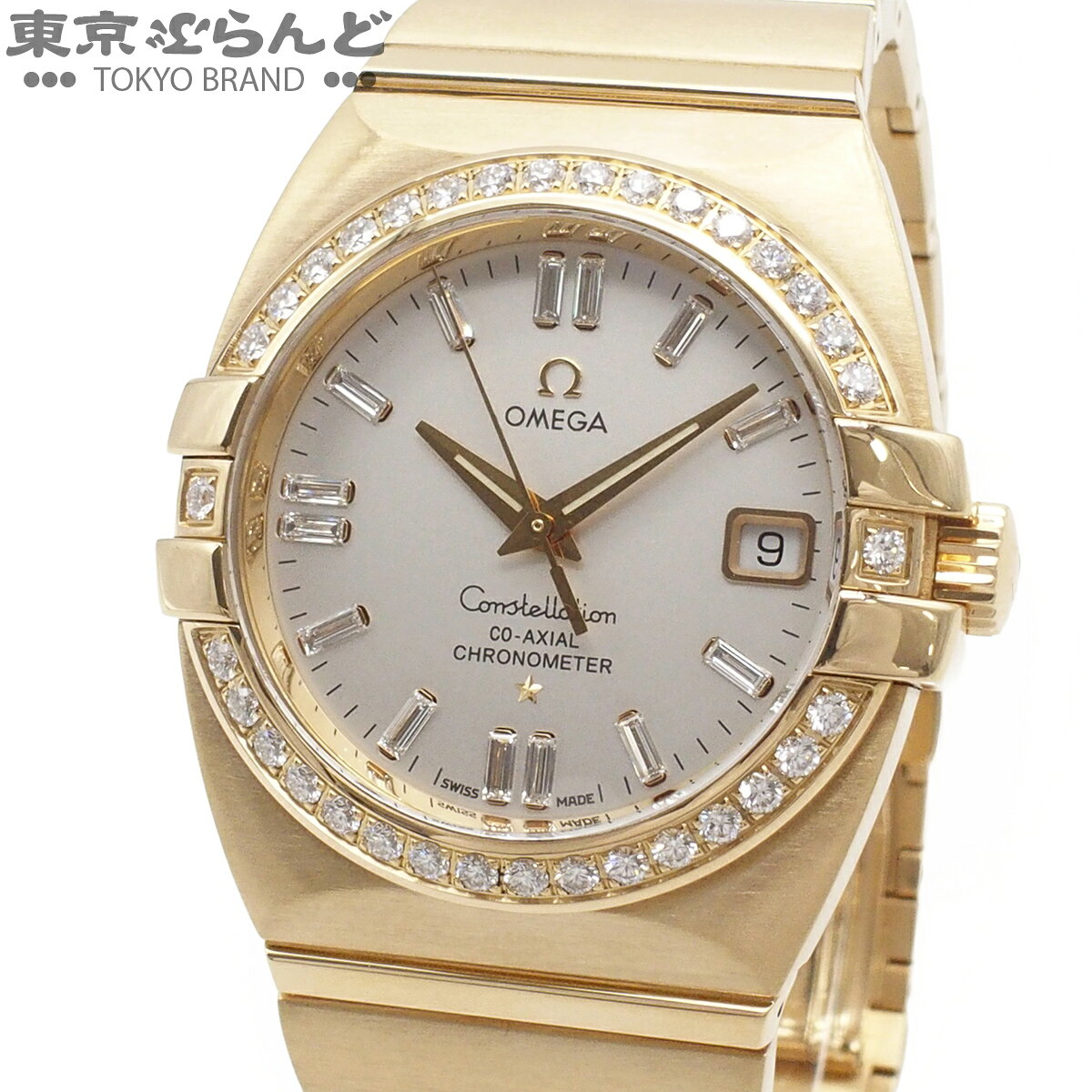 ブランド オメガ OMEGA 　商品名　 コンステレーション ダブルイーグル 金無垢 　概　要　総重量：211.9g 　型　番　1113.35.00 　主素材　 K18YG×ダイヤモンド 　サイズ　 ケース（リューズ除く）：約35mm腕周り...