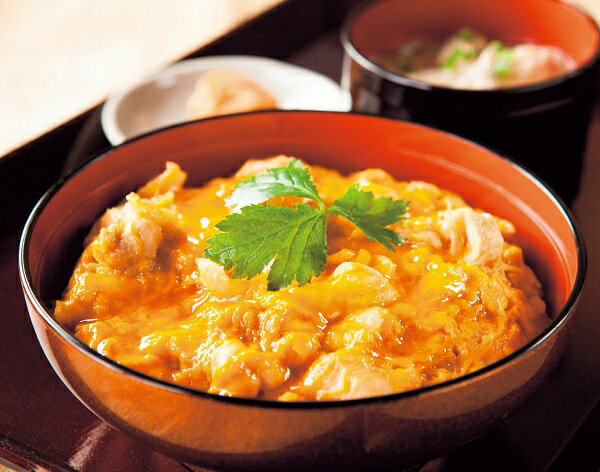 ●名古屋コーチン親子丼用45g・親子丼のたれ60g×各4■鶏専門店【鶏三和】の名古屋コーチン親子丼■沖縄・離島へのお届けはお受けできません。／冷凍配送／※写真はイメージです。■ご注文締切は8月3日(月)17時まで