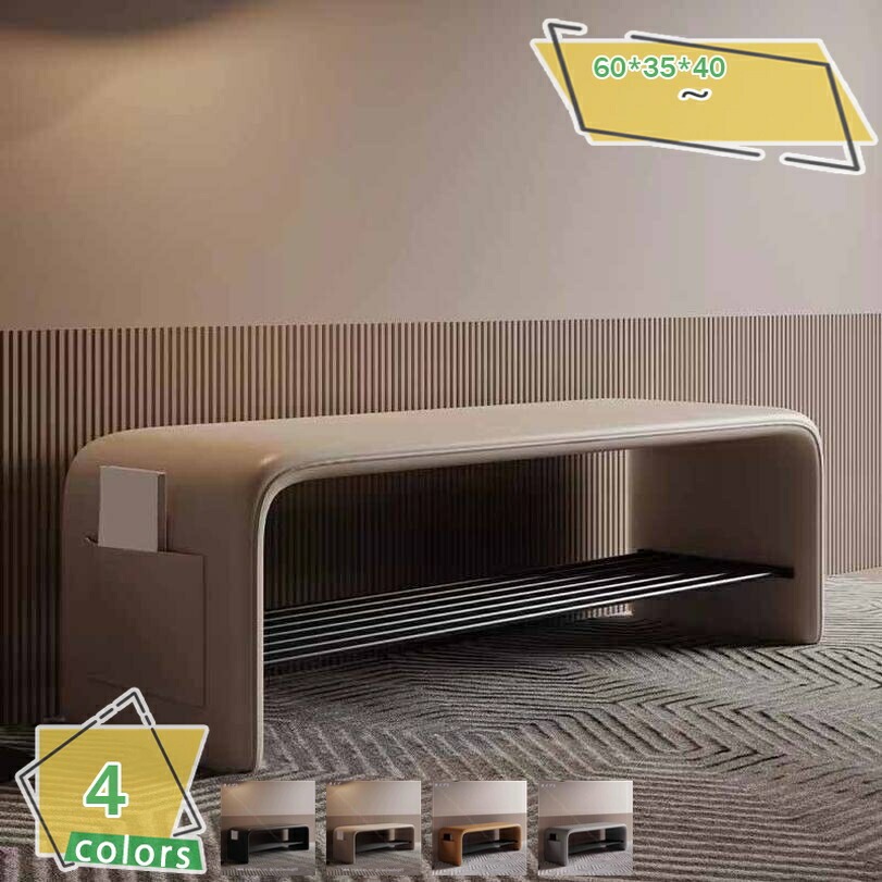 メイン素材：メタル◆お部屋が一気におしゃれになるカフェ風ダイニングベンチ。幅60cmとコンパクトなサイズ感なので、置き場所を選ばずリビングや玄関など色々なシーンでお使いいただけます。【シンプルでファッショナブルなデザイン】この靴交換スツール...