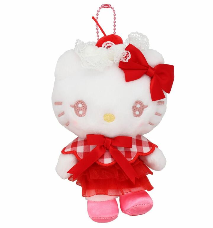 ふわふわホイップと真っ赤なチェリーがとってもキュート♡ 大きめリボンやレースでレトロ可愛くおめかししたマスコットチャームですふわふわホイップと真っ赤なチェリーがとってもキュート♡ 大きめリボンやレースでレトロ可愛くおめかししたマスコットチャ...