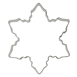 商品寸法：61×71×H21mm 雪の結晶の抜型です。管理番号：240211-1■商品寸法(WXDXH)：61×71×H21mm■注意事項：* 金属たわし、みがき粉、ナイフ等の固いものは表面を傷つけますので使用しないで下さい。* 型の角や折...