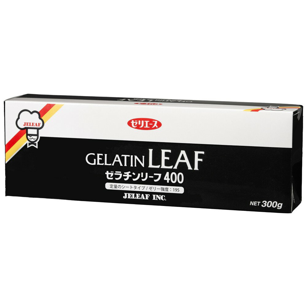 1枚：2.5g前後標準使用量は1000mlにつき8.5枚(約21g)です。バランスの良い強度と透明感があり短時間でふやかせて、作業効率が良い商品です。管理番号：2605商品寸法(WXDXH)240×50×H80mm原材料名ゼラチン原産国名ド...