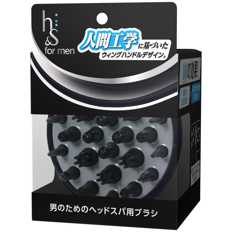 h&amp;s for men 男のためのヘッドスパ用ブラシ商品サイズ (幅×奥行×高さ) :77mm×81mm×115mm原産国:中国内容量:1個