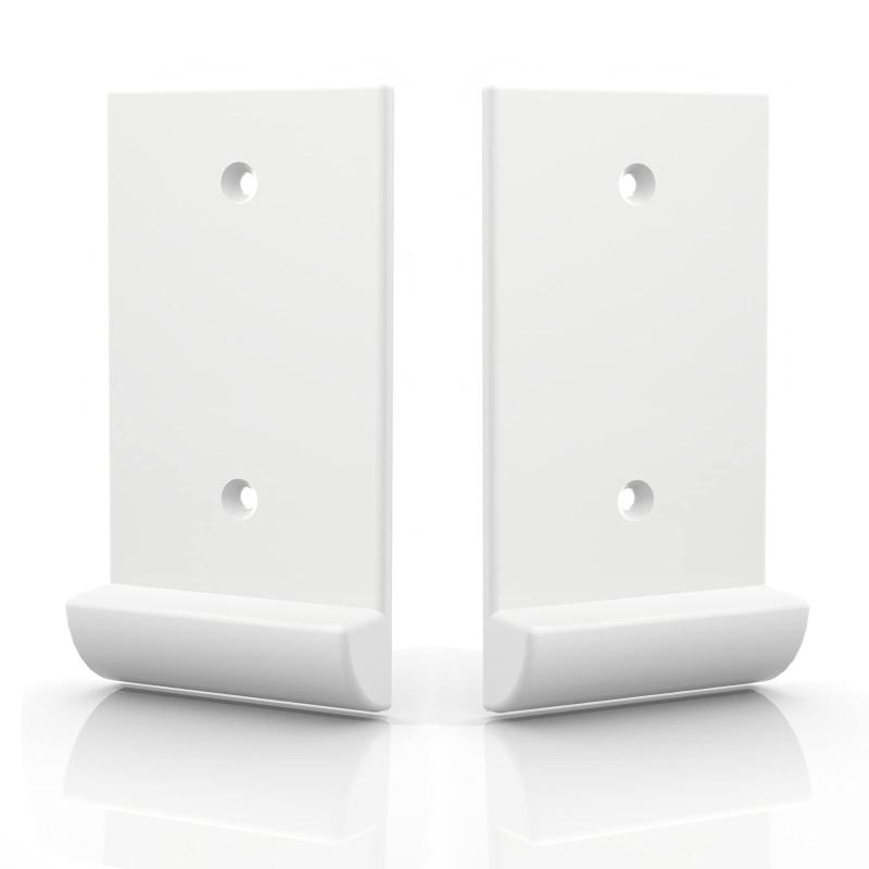 FIRINER 突っ張り棒 補強 強力サポート板 大 つっぱり棒落下防止 耐荷重50kg 洗濯物 物干し 室内干し 布団干し 壁 室内 屋外 突っ張り棒落ちない 固定 直径10~45mm 両面テープとスクリュー付き ホサイズ:8.8×4.5...