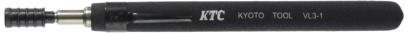 京都機械工具(KTC) マグネットハンド小 (伸縮シャフト) マグネット径8.0mm 全長185~815mm VL31マグネット径(mm):8.0全長(mm):185~815吸着力(g):1300