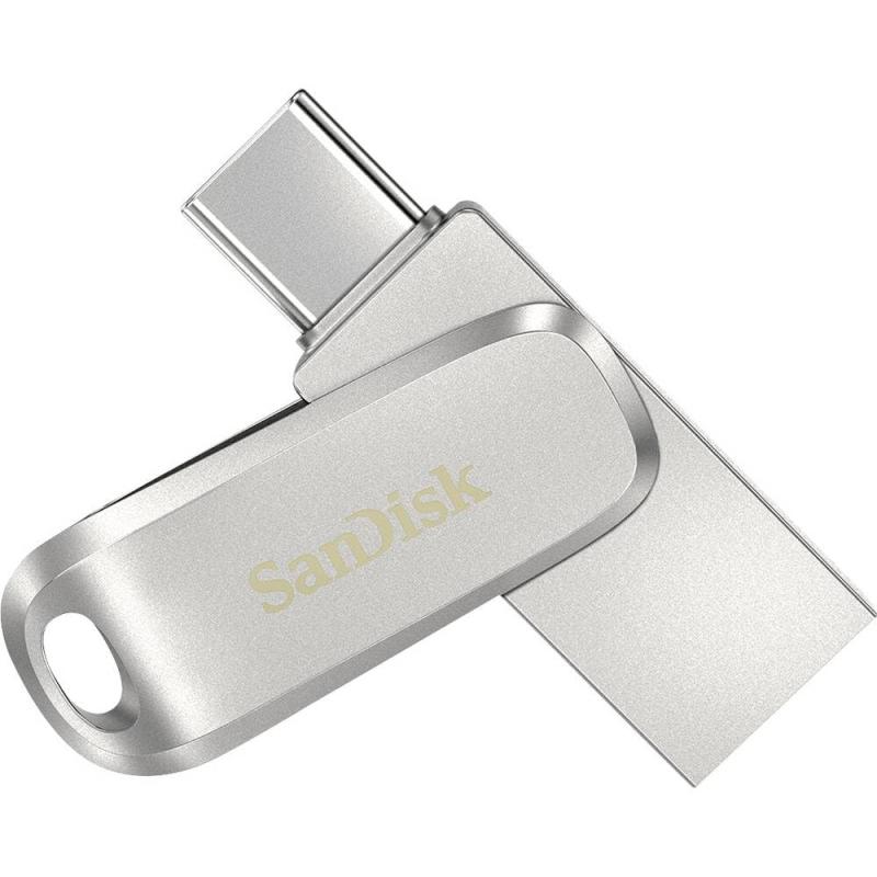 256GB Ultra Dual Drive Luxe USB Type-C to SDDDC4-256G-G46リバーシブルUSB Type-Cと従来のType-Aコネクタを備えたオールメタルの2イン1フラッシュドライブ。USB Type...