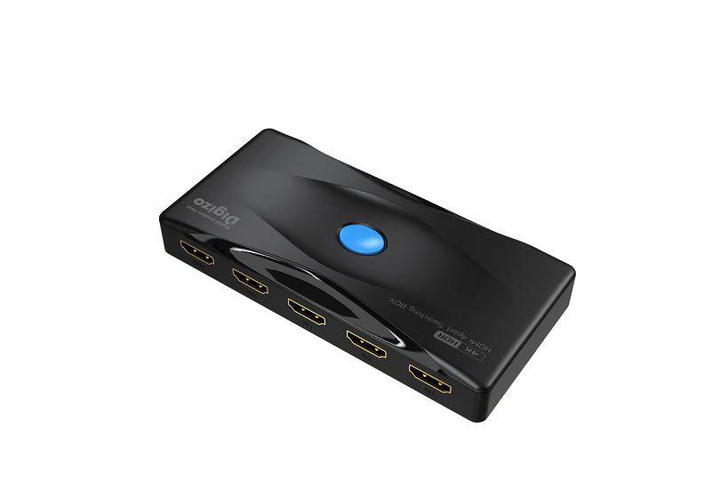 プリンストン Digizo 4ポートHDMI切換器 4K HDR@60fps対応 自動/手動切替【PS4/PS5/Nintendo Switch動作確認済】PHM-SW401S接続 : 入力4(HDMI)/出力1(HDMI) | 表示解像度...