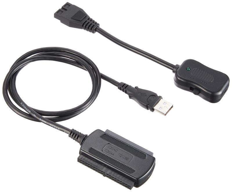 Groovy タイムリー GROOVY HDDをUSB IDE接続2.5/3.5/5.25"ドライブ専用 UD-303SMIDEドライブをUSB化できる変換アダプタ：2.5インチ／3.5インチのIDE HDD／SSD、およびATA...