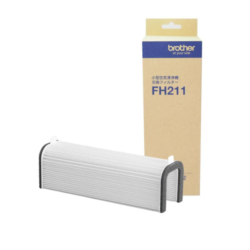ブラザー 空気清浄機用交換フィルター FH211パーソナル空間向け小型空気清浄機交換用フィルター製品名：FH211集塵フィルター(静電HEPAフィルター)交換目安：1日6時間使用で3ヶ月対応機種：DF-1、DF-2