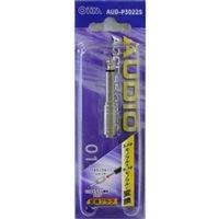 OHM プラグアダプター M3．5J−M6．3P3.5Φモノラルミニジャック － 6.3Φモノラル標準プラグ