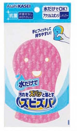 ズビズバ 水だけでOK アクリルスポンジ レギュラー水だけで汚れをズバッと落とす<b>原産国 :</b> 日本