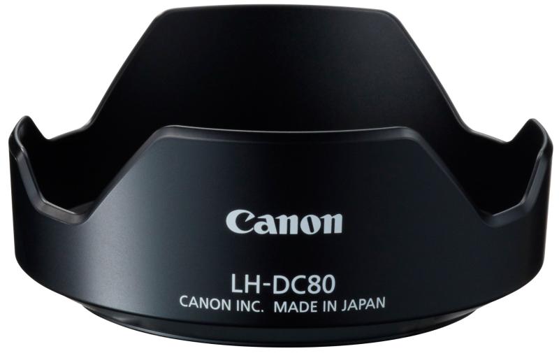 Canon レンズフード LH-DC80型番:Canon レンズフード LH-DC80対応機種:G1 X Mark II説明:PowerShot G1 X MarkII専用レンズフード。ハレーションを防ぎます。