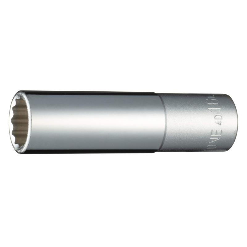 トネ(TONE) ディープソケット(12角) HP4D-16L 差込角12.7mm(1/2") 二面幅16mm寸法/二面幅寸法：16mm、全長：83.0mm質量：150g