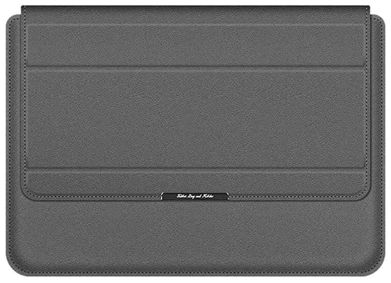 ノートパソコンケース・HP Pavilion Aero 13用 (13.3インチ) 電源収納ポーチ付き セカンドバッグ型 レザー おしゃれ スタンド機能 ノートパソコンバッグ ケース/カバーHP Pavilion Aero 13 (13.3...