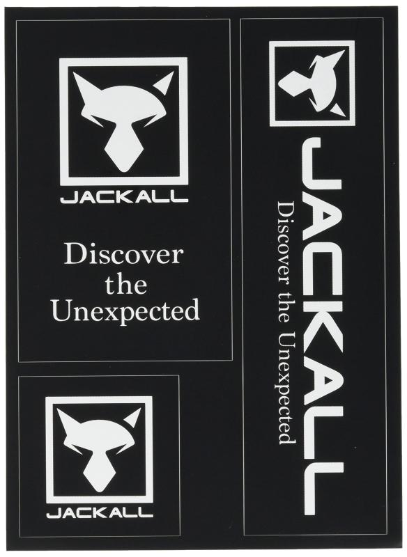 JACKALL(ジャッカル) ロゴステッカーW110mm×H152mm