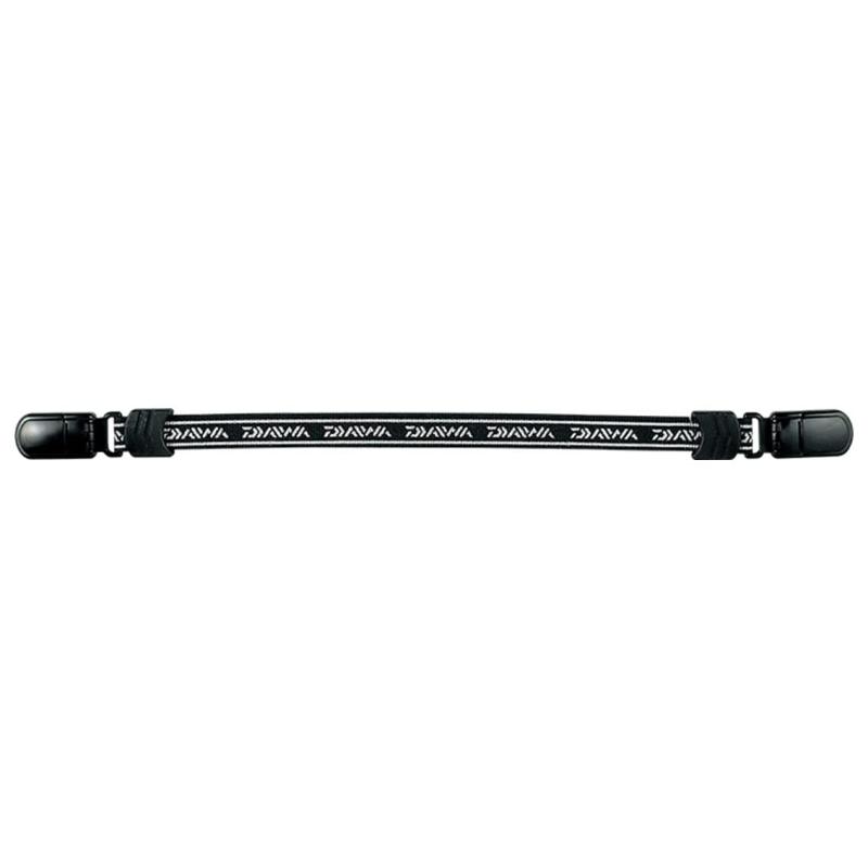 ダイワ(DAIWA) DA-9100 ダイワ(DAIWA) キャップストラップ ブラックカラー:ブラックキャップとウェアの襟などをとめておくと、キャップが風で飛ばされる心配がなくなります。クリップはワンタッチで開閉可能