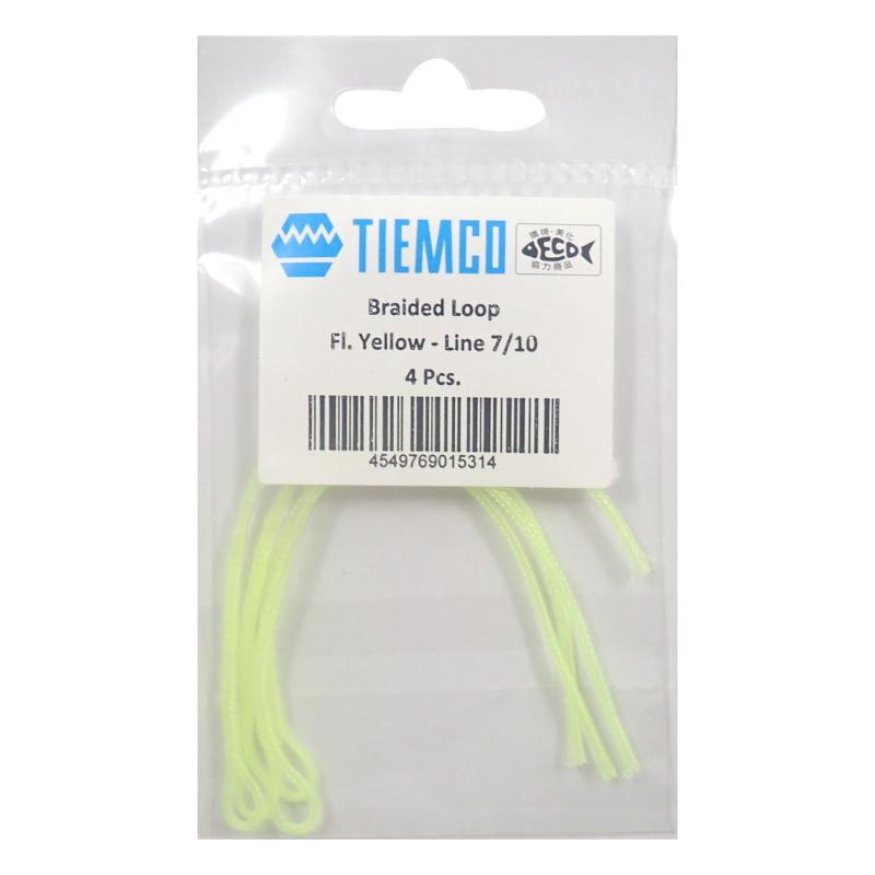ティムコ(TIEO) ブレイデッドループ #7-10 FLイエローサイズ:#7-10カラー:FLイエロー4本入り