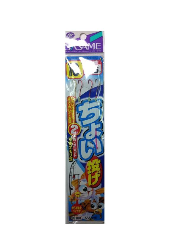 ささめ針(SAME) ちょい投鈎 投五目 投仕掛 フック 釣り針