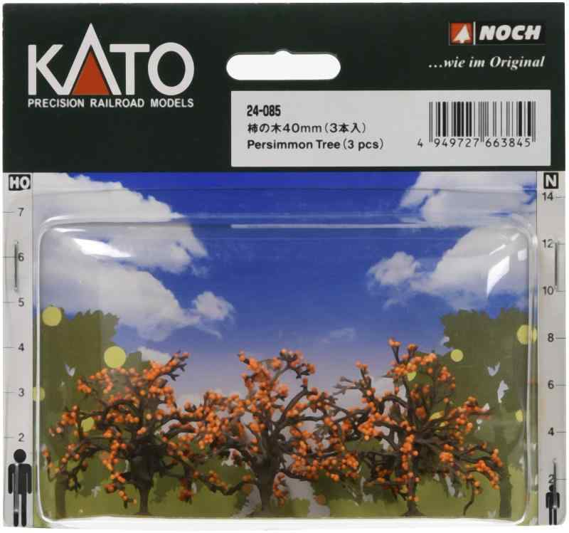 KATO Nゲージ 柿の木40mm 3本入 24-085 ジオラマ用品商品モデル番号:24-085製品サイズ:40.01 x 30 x 15.01 cm