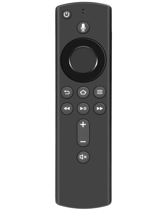 ZitFRi TVリモコン 交換用 音声認識リモコン テレビリモコン プリセットAPPボタン付 リモコンのみ 交換用TVリモコン日本語説明書付き【音声認識機能付き】交換用リモコンは音声検索が可能で、音声認識ボタンを押しながらリモコンに話しか...