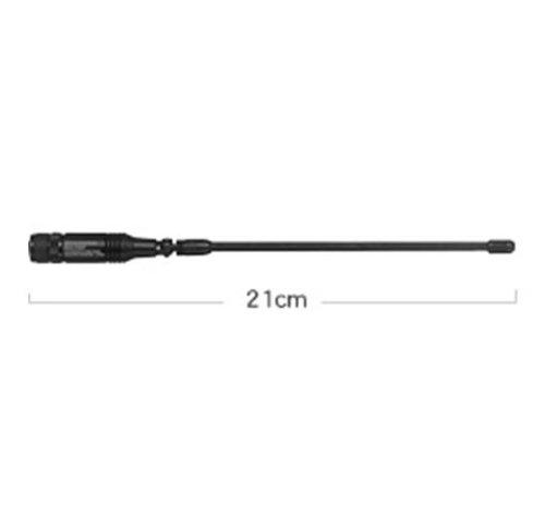 ダイヤモンド RH707 144/430＆ 120/150/300/ 450/800/900MHz帯8バンド RH-707全長：21cm●重量：35g耐入力:10W FM●インピーダンス:50Ω●接栓:B-P形式:1/4λ（144/430M...