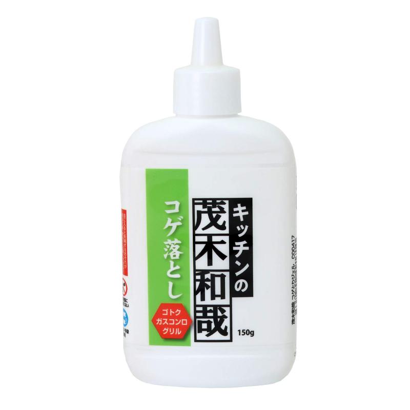 茂木和哉 コゲ落とし ジェル 150g (浮かして落とす)商品サイズ (幅×奥行×高さ) :7x3x15cm原産国:日本内容量:150g水酸化ナトリウム(3.9%)、安定化剤、増粘剤、防錆剤