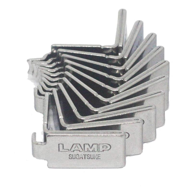 スガツネ工業 ランプ印 アルミ製棚柱用棚受10個 AP-FB20パッケージ重量: 0.05kilograms