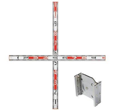 STS クロスロッド SC-110 SC110●1cmと11cmのクロスロッドです。●表面は縦目盛、裏面は横目盛になっています。●軽量アルミ製で持ち運びに便利です。●側溝などの測定、記録写真の撮影など。●幅(mm):6●長さ(mm):1×1...