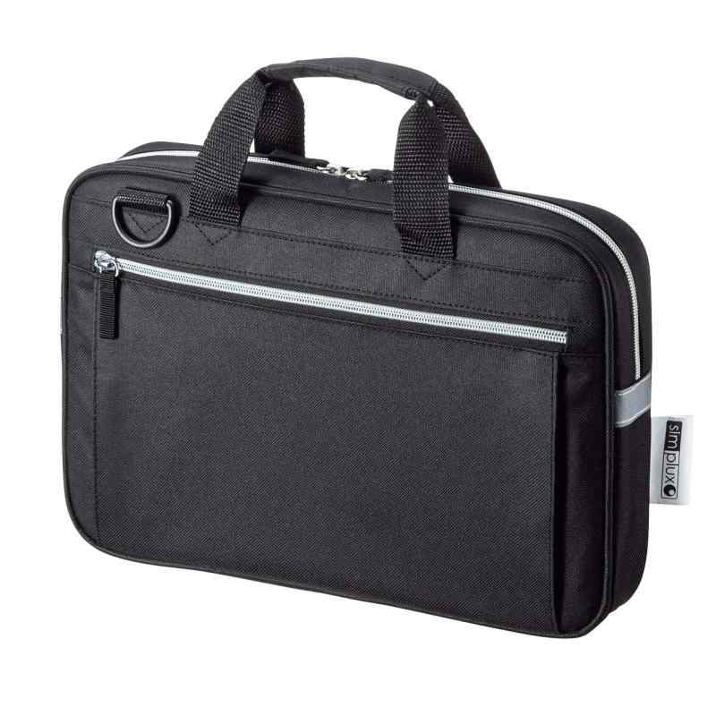 サンワサプライ 取っ手付きPCインナーバッグ(11.6インチまで対応) ネームタグ・反射板付き ブラック BAG-SCL11BK在宅ワークやオンライン授業の為にPCを持ち帰る際に便利なバッグです。11.6型ワイドまでのノートPCやアダプタな...