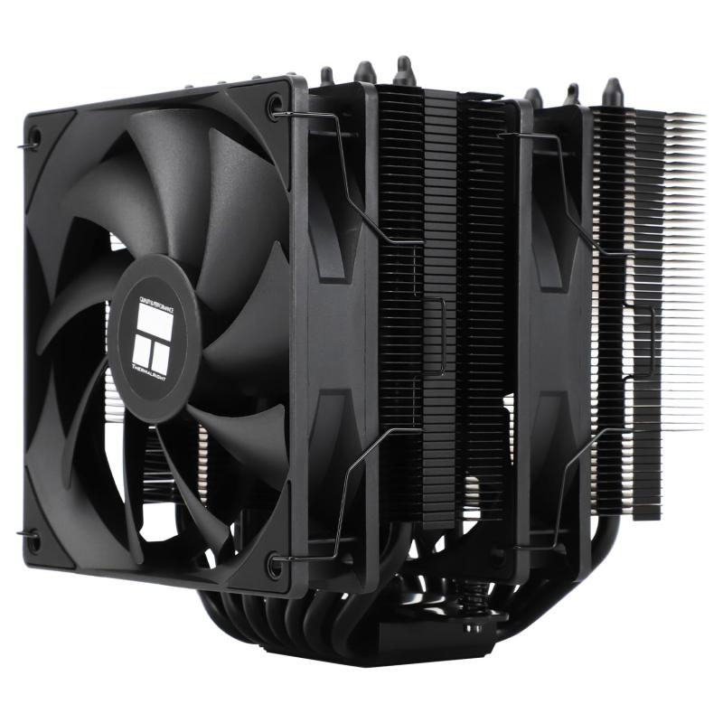 Thermalright Phantom Spirit 120 SE ブラック CPU クーラー、デュアル TL-C12B V2 PWM ファンとダブル タワー、7 ヒート パイプ ヒートシンク クーラー、AM4/AM5&amp;Intel...