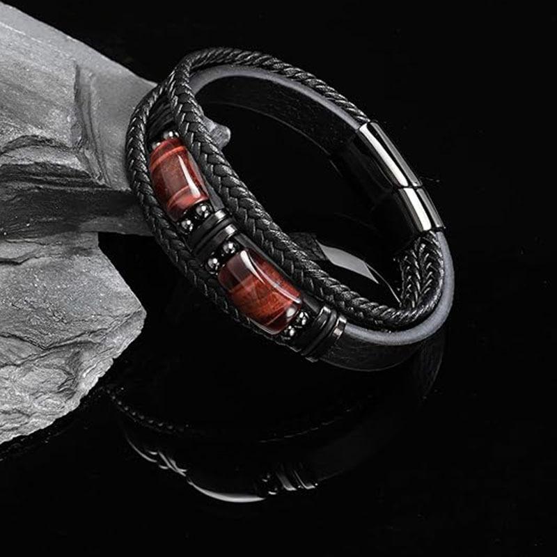 ・スタイル: 欧美・スタイル: 男女通用・形状: 几何型・加工: 电镀・サイズ: 8mm・カラー展開: 棕色虎眼石、黄色虎眼石、黄棕虎眼石・カテゴリ: 手饰・種類: 手串