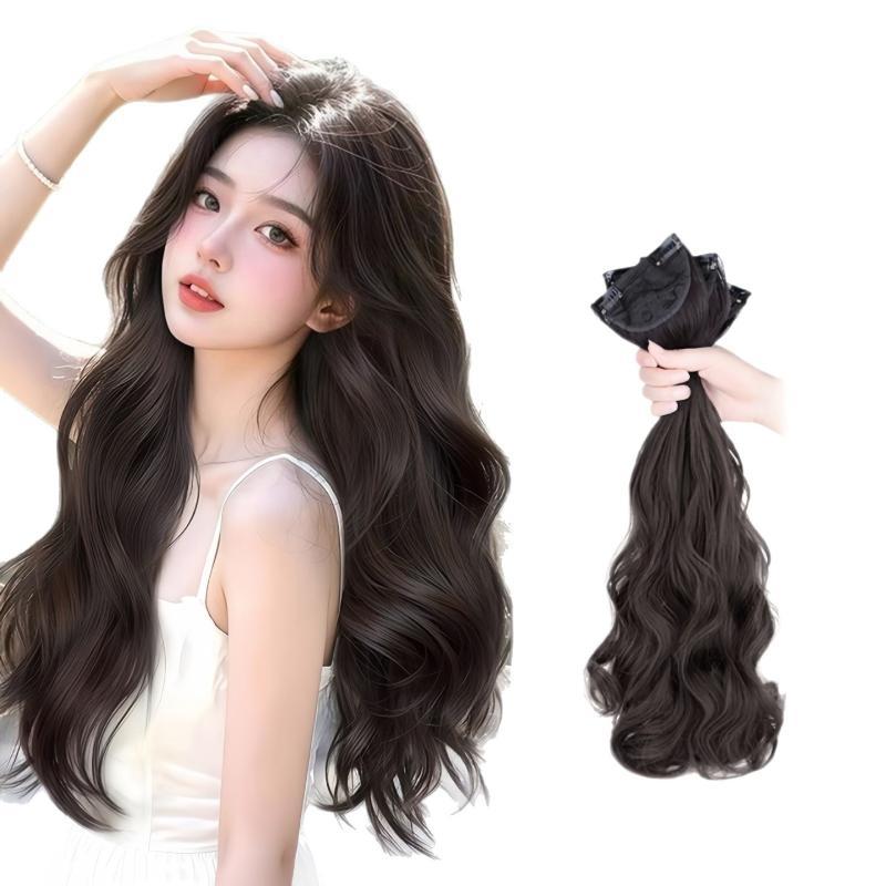 ・適用対象: 女性・処理方法: 機械製・染色/パーマ: 不可・素材: 高温ワイヤー・適用肌色: 全ての肌色・タイプ: 巻き毛・長さ: 約45cm/60cm・カラー: 自然な黒, 暗い茶色, 濃い茶色, 明るい茶色・効果: ボリュームアップ・...