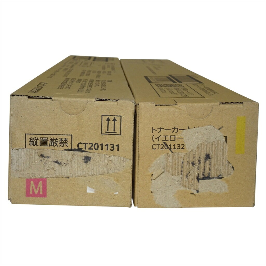 富士フイルム（旧 富士ゼロックス）純正トナーカートリッジ 2色セットです。【セット内容】CT201131 マゼンタ ×1本CT201132 イエロー ×1本※販売数量1につき、上記2本入り1セットです。【適合機種】DocuPrint C22...