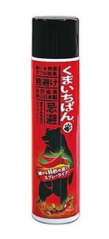 熊よけスプレー　くまいちばん　140ml 〇臭い＆刺激（モミサク・カプサイシン） 　ダブルの効果で熊を忌避！！ 〇携帯しやすい安心の一本。 　スプレータイプ 〇自然由来、安心の日本製 ※今、一家に一本！必需品！