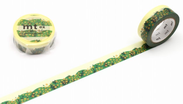マスキングテープ！ 用途に合わせて使い方はどんどん広がっていきます♪マスキングテープの表現の可能性を広げるexシリーズに新柄が登場しました。富士山、クッキー、キンモクセイ、めだか、ベビーグッズ、それぞれの物語があります。美しいグラフィックデ...
