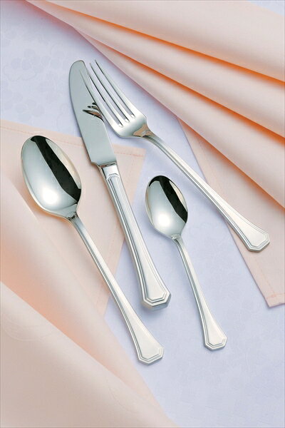 【特長・仕様】Silver Plated HarmonySA 18-8 ハーモニー銀仕様TM 材 質:18-8ステンレス鋼 処 理:銀メッキ/ ハーフサテン・ベルベット仕上TM メッキ厚:3.8μ オープンストック:39アイテム※幅表示サイ...