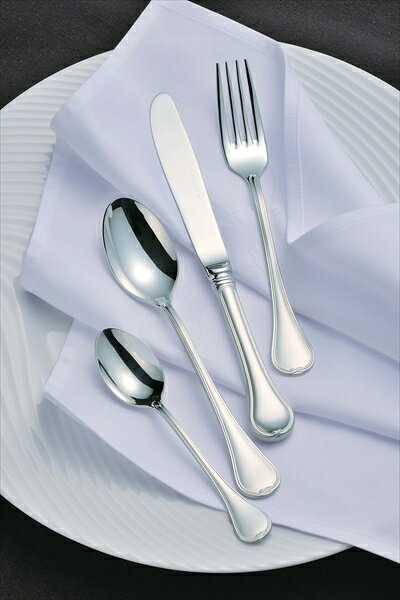 【特長・仕様】Silver Plated WinsomeSA 18-12 ウィンサム銀仕様 材 質:18-12ステンレス鋼 処 理:銀メッキ/ ハーフサテン・ベルベット仕上TM メッキ厚:3.8μ オープンストック:48アイテム※幅表示サイ...