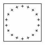 丸：クロス 寸法：30×30mm※現在、商品の供給が不安定の為、より多くのお客様にご購入頂けるようお一人様1個までの販売制限とさせていただきます。※大変申し訳ございませんが、品切れとなった場合の入荷は未定となっております。また、予約等の受付...