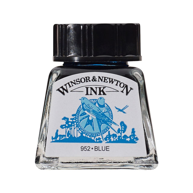 イラストレーターやデザイナーに長年愛用されてきた、鮮やかで透明度の高いインクです。水(蒸留水)で薄めて淡い色合いにしたり、透明感を増したりすることもできます。厚く塗ると、光沢のある仕上がりになります。混色も可能です。染料を含んでいるので、光...