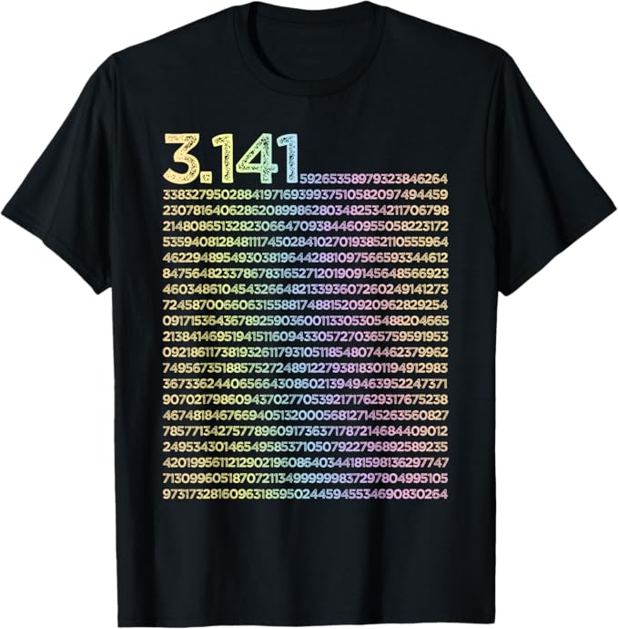 商品情報素材/材質綿100%3.14 数学 物理学 3.14 円周率の日 Tシャツ Tシャツ 綿100% メンズ 半袖 男女兼用 半袖Tシャツ 春服 夏 （背面印刷可・備考必須） Funny Pi Day Spiral 3,14 Pi Nu...