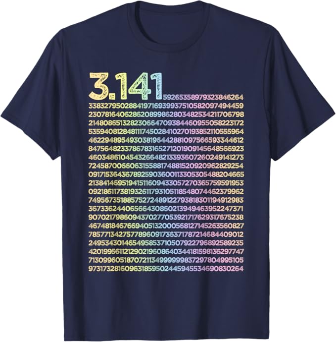 商品情報素材/材質綿100%3.14 数学 物理学 3.14 円周率の日 Tシャツ Tシャツ 綿100% メンズ 半袖 男女兼用 半袖Tシャツ 春服 夏 （背面印刷可・備考必須） Funny Pi Day Spiral 3,14 Pi Nu...